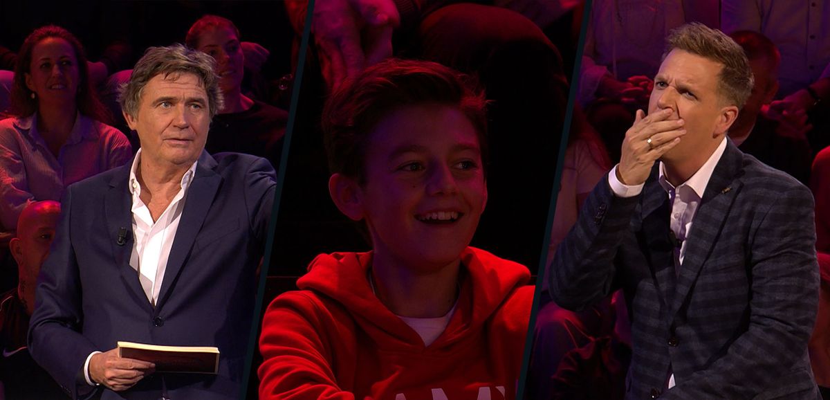 En plots zit er een kind in het publiek van De Slimste Mens ter Wereld ...